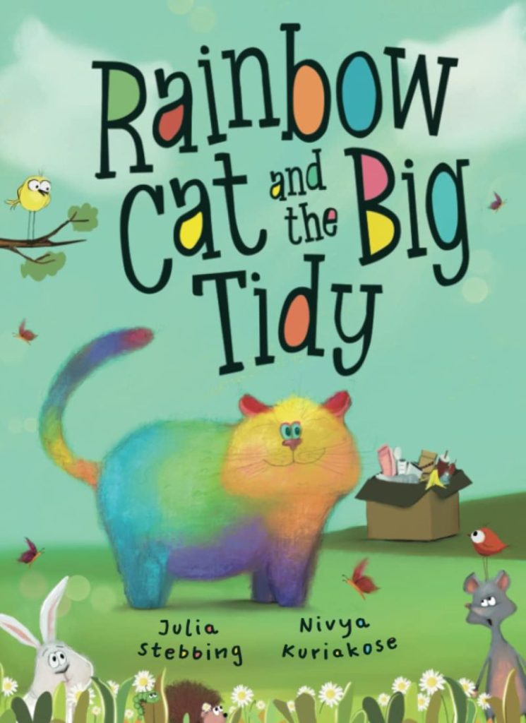Rainbow Cat and the Big Tidy by Julia Stebbing Review - What's Good To Read